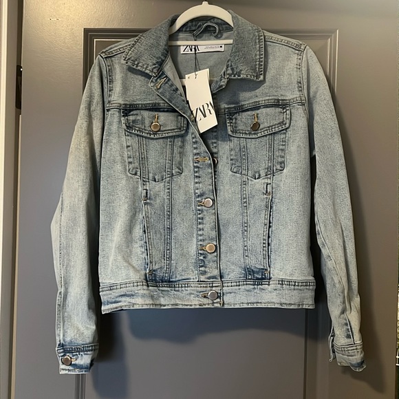 Zara | Jackets & Coats | Nwt Zara Jean Jacket | Poshmark